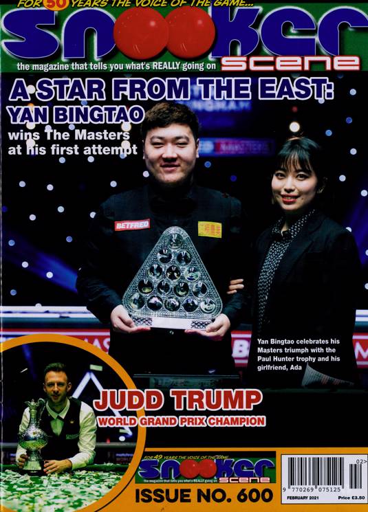 Snooker Scene Magazine Subscription | Buy at Newsstand.co.uk | Indoor ...