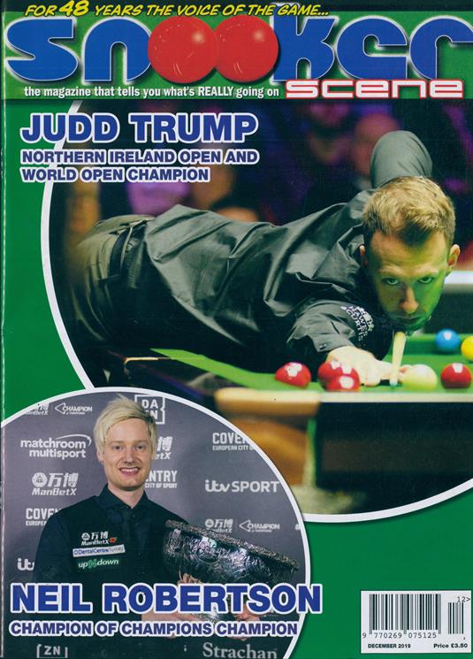Snooker Scene Magazine Subscription | Buy at Newsstand.co.uk | Indoor ...