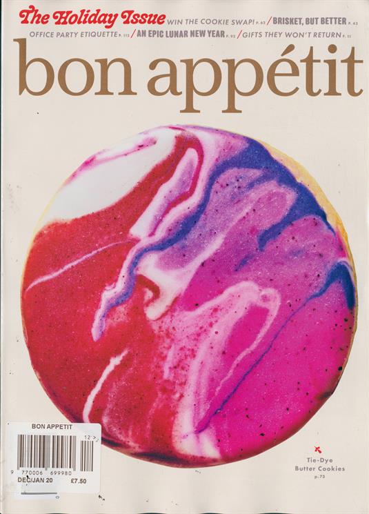 Bon Appetit Magazine Subscription | Buy at Newsstand.co.uk | Cooking & Food