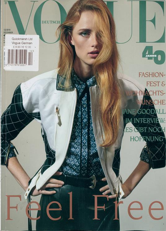 Vogue German Magazine Subscription | Buy at Newsstand.co.uk | German