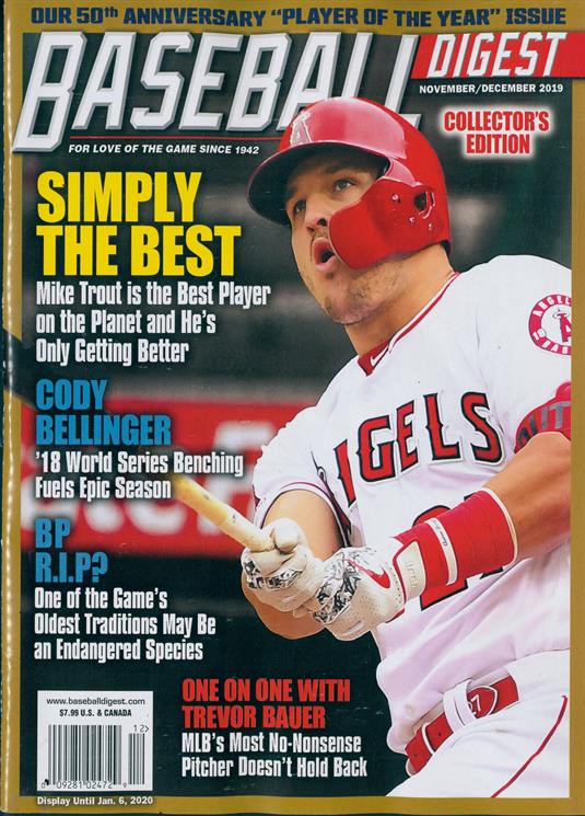 Baseball Digest Magazine Subscription | Buy at Newsstand.co.uk | US ...