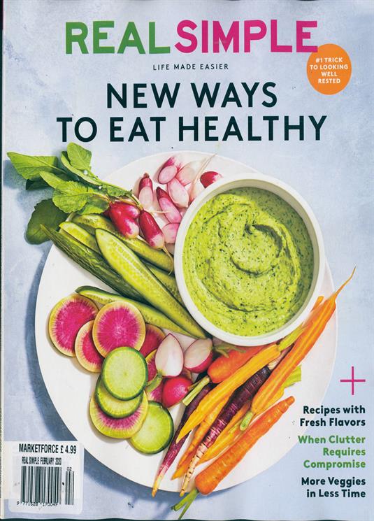 Real Simple Magazine Subscription | Buy at Newsstand.co.uk | Cooking & Food