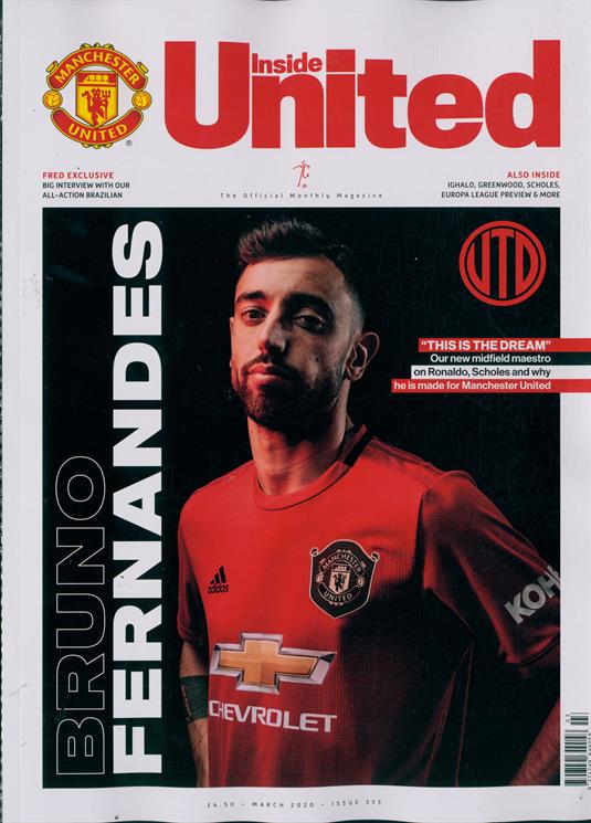 Inside United Magazine Subscription | Buy at Newsstand.co.uk | Football