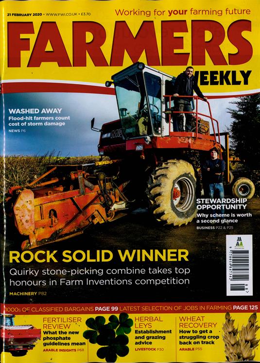 Farmers Weekly Magazine Subscription | Buy at Newsstand.co.uk | Agriculture