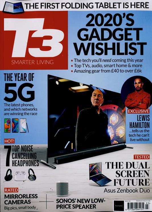 T3 Magazine Subscription | Buy at Newsstand.co.uk | Tech & Gadget