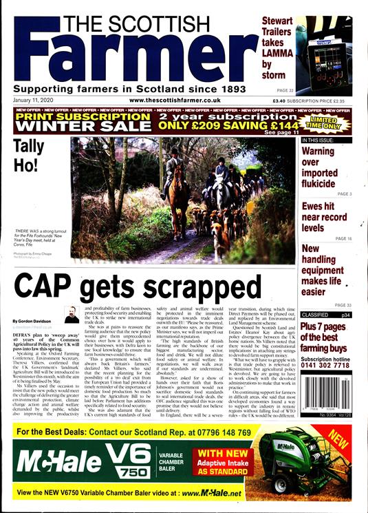 Scottish Farmer Magazine Subscription | Buy at Newsstand.co.uk ...