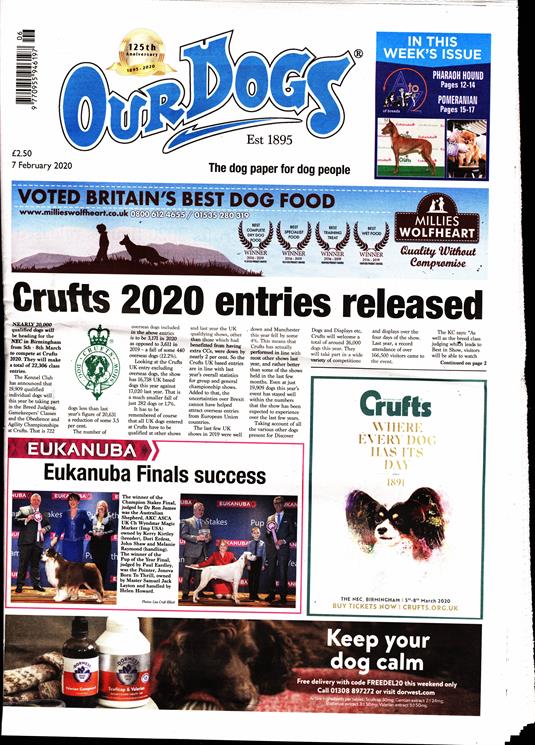 Our Dogs Magazine Subscription | Buy at Newsstand.co.uk | Dogs