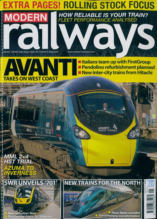 Modern Railways Magazine Subscription | Buy at Newsstand.co.uk | Railways