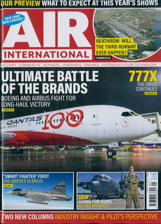 Air International Magazine Subscription | Buy at Newsstand.co.uk | Aviation