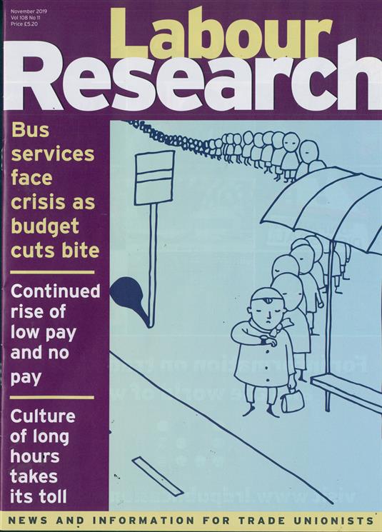 Labour Research Magazine Subscription | Buy at Newsstand.co.uk | Political