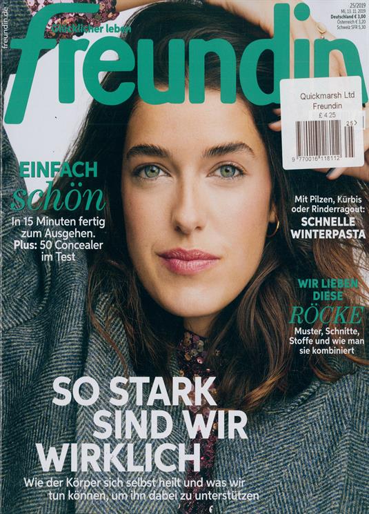 Freundin Magazine Subscription | Buy at Newsstand.co.uk | German