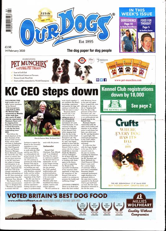 Our Dogs Magazine Subscription | Buy at Newsstand.co.uk | Dogs