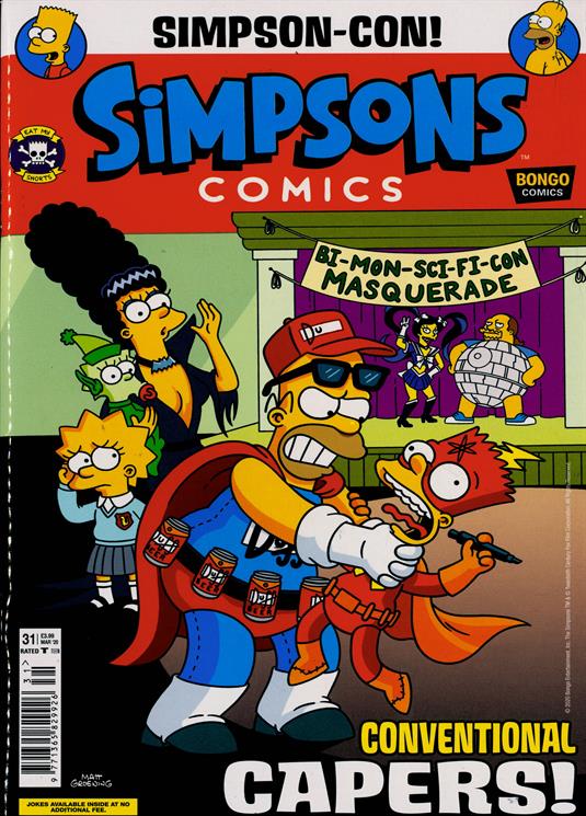 Simpsons The Comic Magazine Subscription | Buy at Newsstand.co.uk | Comics