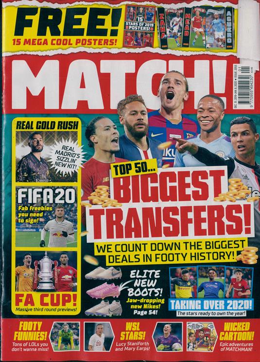 Match Magazine Subscription | Buy at Newsstand.co.uk | Children's Football