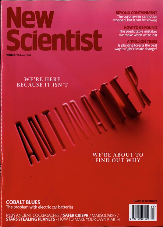 New Scientist Magazine Subscription | Buy at Newsstand.co.uk | Science