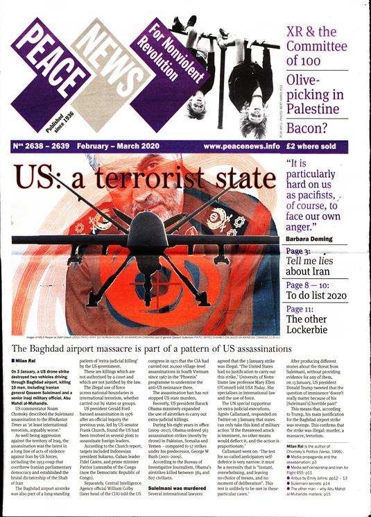 Peace News Magazine Subscription | Buy at Newsstand.co.uk | Miscellaneous