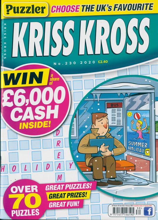 Puzzler Kriss Kross Magazine Subscription | Buy at Newsstand.co.uk ...