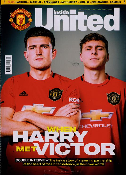Inside United Magazine Subscription | Buy at Newsstand.co.uk | Football
