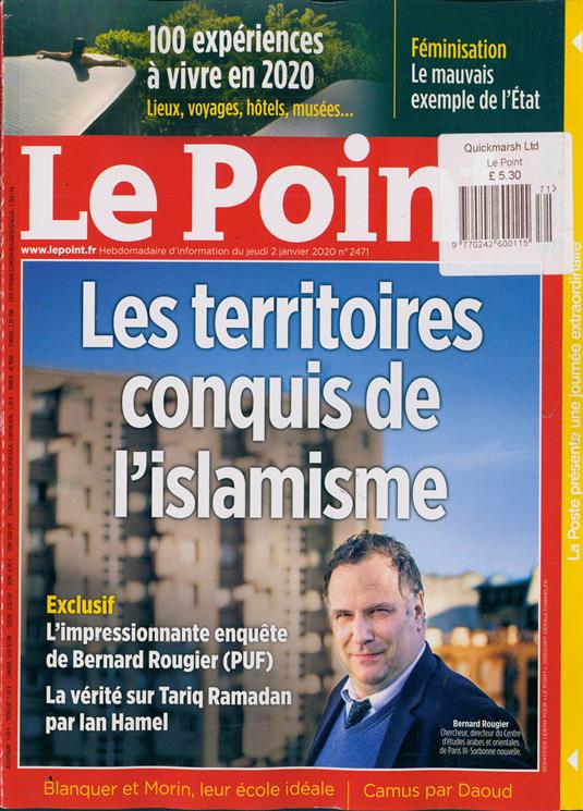 Le Point Magazine Subscription | Buy at Newsstand.co.uk | French