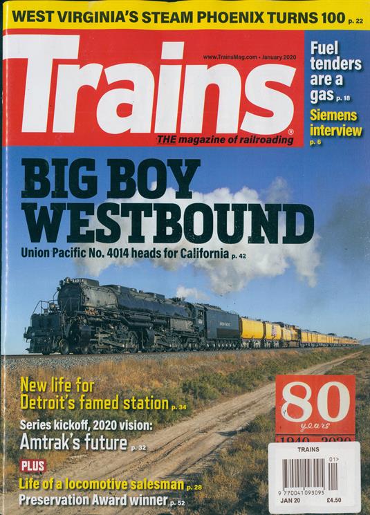 Trains Magazine Subscription | Buy at Newsstand.co.uk | Railways