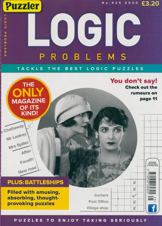 Puzzler Logic Problems Magazine Subscription | Buy at Newsstand.co.uk ...