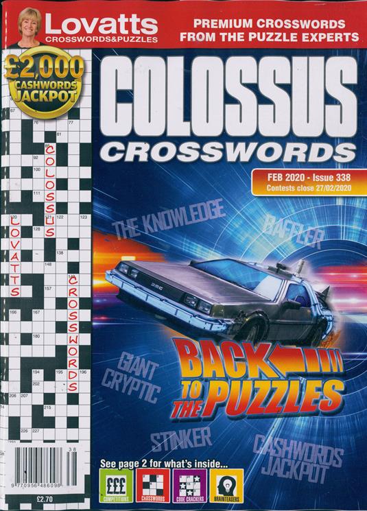 Lovatts Colossus Crossword Magazine Subscription | Buy at Newsstand.co ...