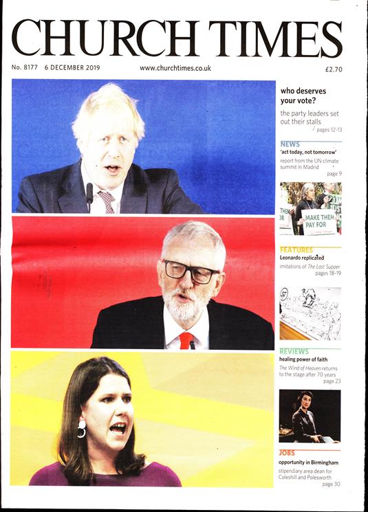 Church Times Magazine Subscription | Buy at Newsstand.co.uk | Religion