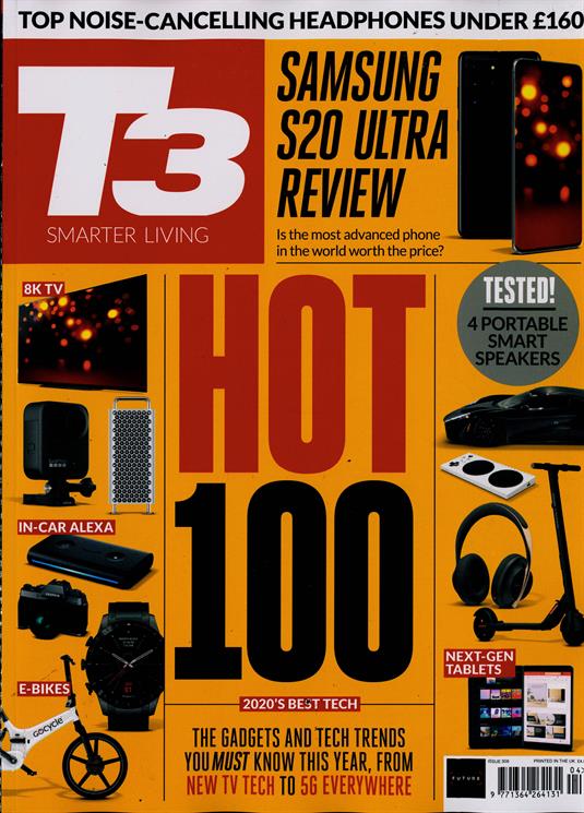 T3 Magazine Subscription | Buy at Newsstand.co.uk | Tech & Gadget