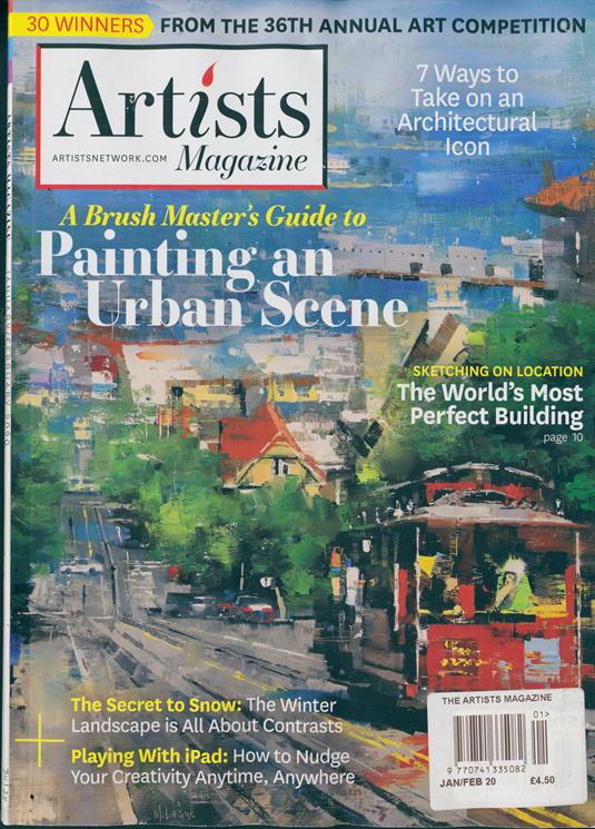 The Artists Magazine Subscription | Buy at Newsstand.co.uk | Visual Arts