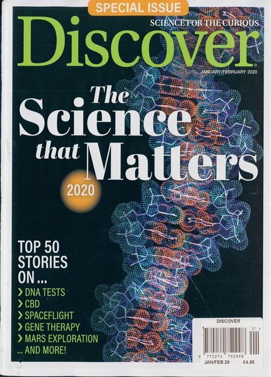 Discover Magazine Subscription | Buy at Newsstand.co.uk | Science
