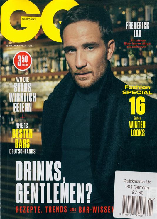 Gq German Magazine Subscription | Buy at Newsstand.co.uk | German