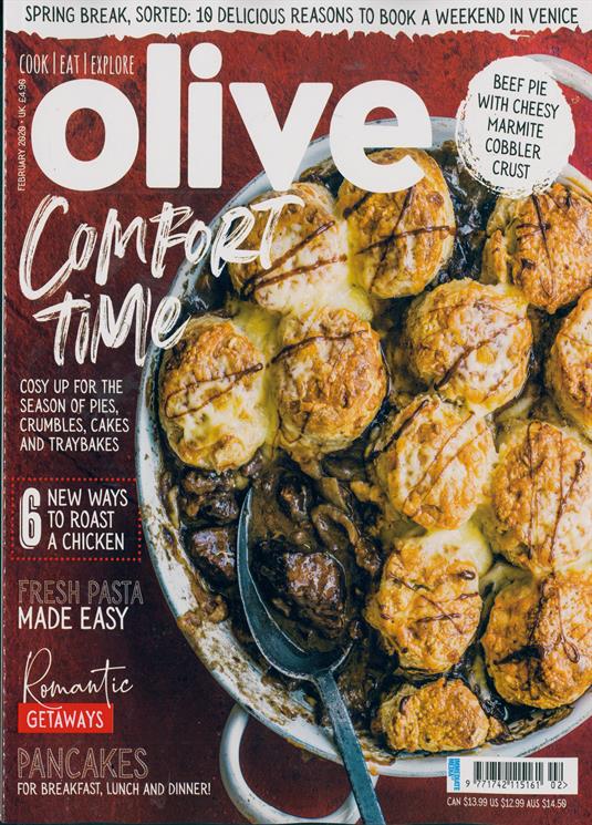 Olive Magazine Subscription | Buy at Newsstand.co.uk | Cooking & Food