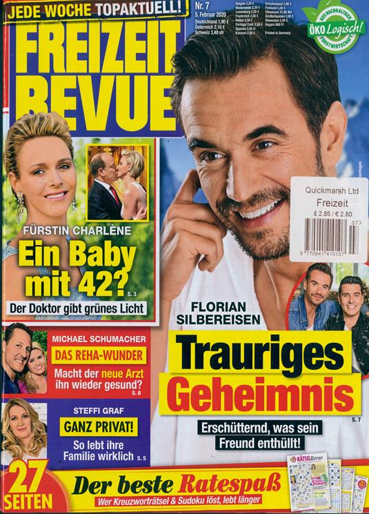 Freizeit Revue Magazine Subscription | Buy at Newsstand.co.uk | German