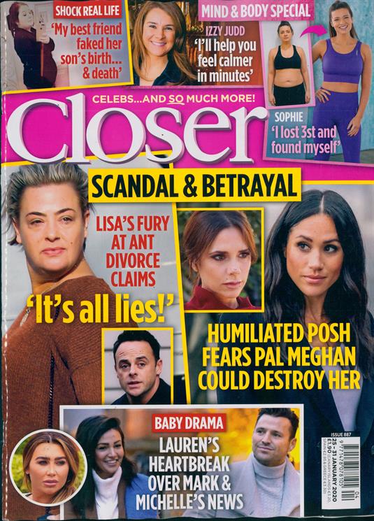 Closer Magazine Subscription | Buy at Newsstand.co.uk | Women's Weekly