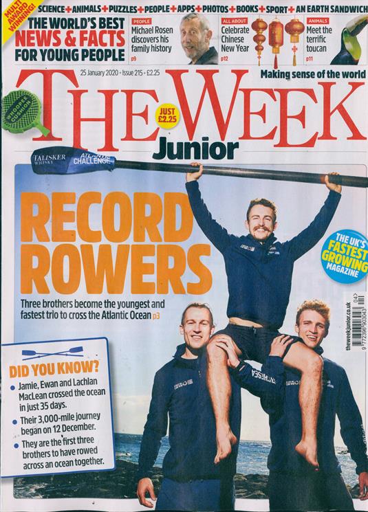 The Week Junior Magazine Subscription | Buy at Newsstand.co.uk | UK ...