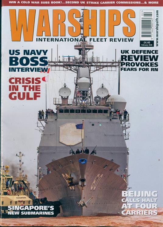 Warship Int Fleet Review Magazine Subscription | Buy at Newsstand.co.uk ...