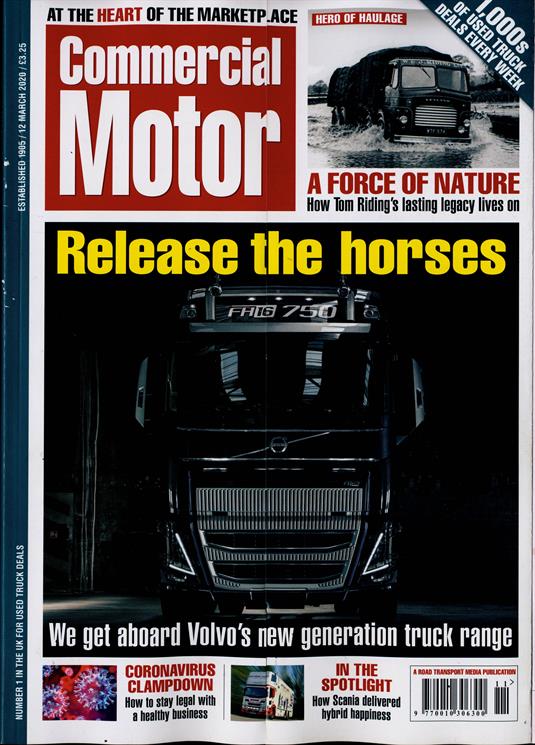 Commercial Motor Magazine Subscription | Buy at Newsstand.co.uk | Trucking