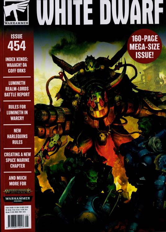 White Dwarf Magazine Subscription | Buy at Newsstand.co.uk | Indoor Games