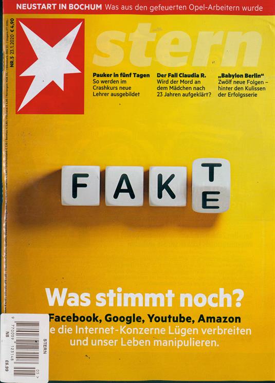 Stern Magazine Subscription | Buy at Newsstand.co.uk | German