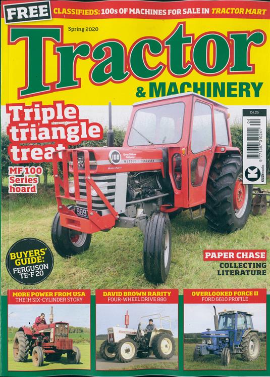 Tractor And Machinery Magazine Subscription | Buy at Newsstand.co.uk ...