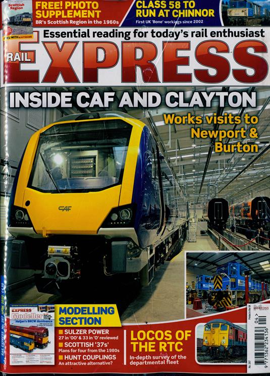 Rail Express Magazine Subscription | Buy at Newsstand.co.uk | Railways