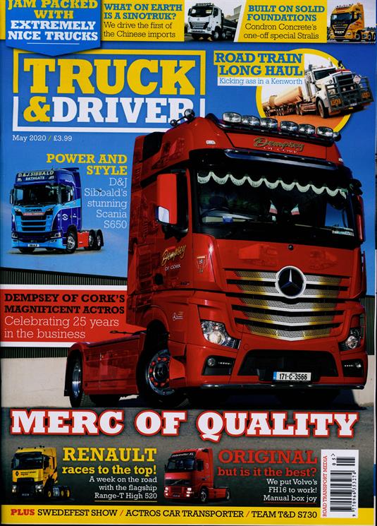 Truck And Driver Magazine Subscription | Buy at Newsstand.co.uk | Trucking