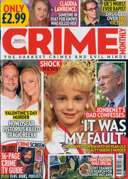 Crime Monthly Magazine Subscription | Buy at Newsstand.co.uk | Crime