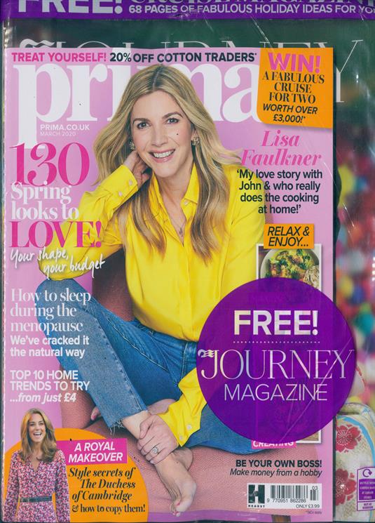 Prima Magazine Subscription | Buy at Newsstand.co.uk | Women's Lifestyle