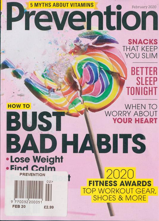 Prevention Magazine Subscription | Buy at Newsstand.co.uk | General Women's