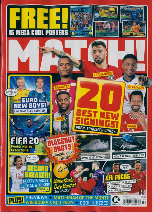 Match Magazine Subscription | Buy at Newsstand.co.uk | Children's Football