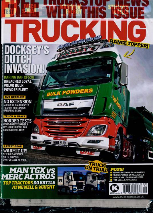Trucking Magazine Subscription | Buy at Newsstand.co.uk | Trucking