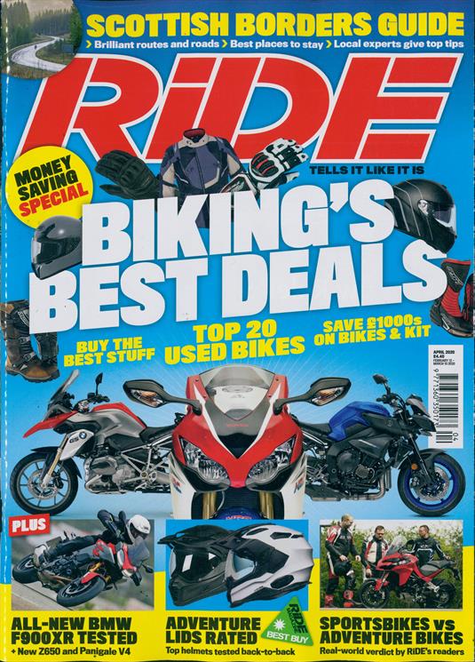 Ride Magazine Subscription | Buy at Newsstand.co.uk | Motorcycling