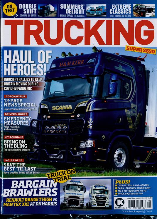 Trucking Magazine Subscription | Buy at Newsstand.co.uk | Trucking
