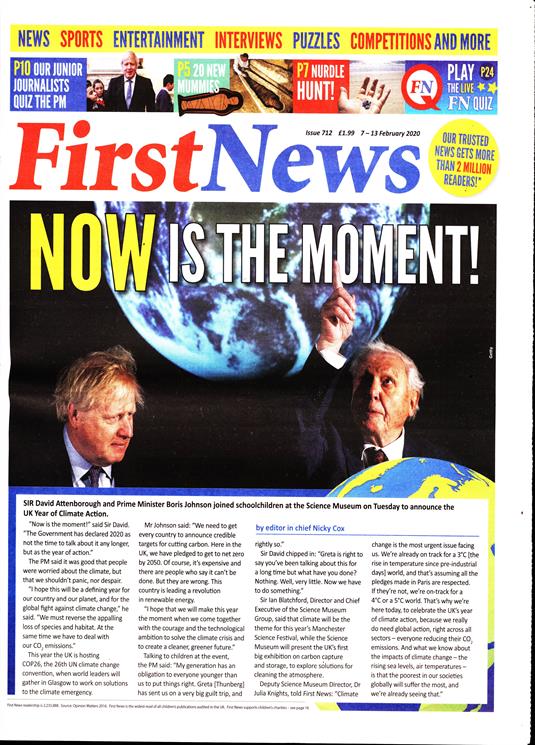 First News Magazine Subscription | Buy at Newsstand.co.uk | General